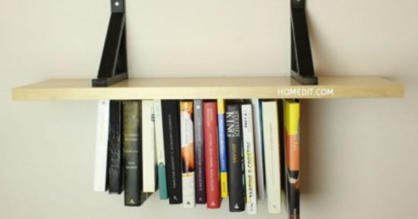 How To Put Together A DIY Upside Down Shelf