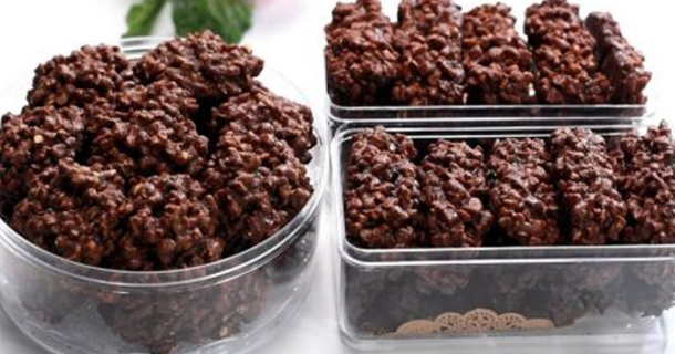 No Flour Easy Crunchy Chocolate Snack Recipe