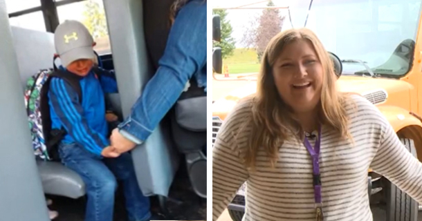 Bus driver didn't believe photo holding crying kid’s hand was a “big ...