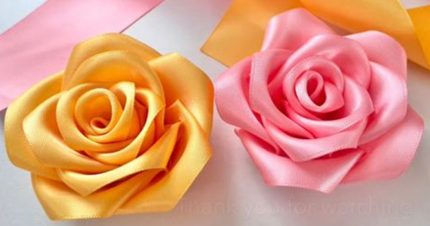How To Craft A Rose With A Ribbon