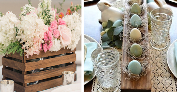 10 Easter Rustic Centerpieces To Style Your Home