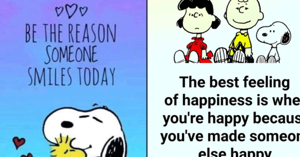 10 Inspiring Positive Quotes To Boost Your Day, Featuring Snoopy