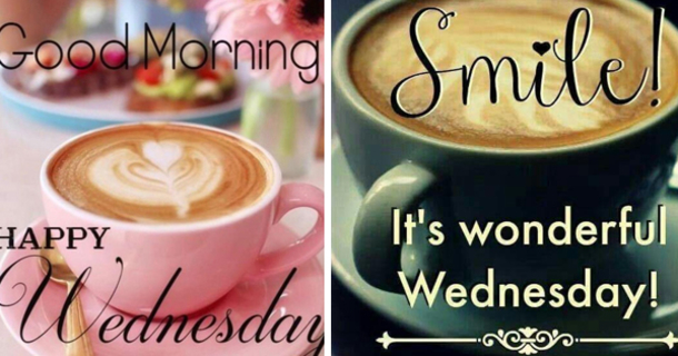 10 Best Wednesday Quotes And Sayings With Coffee Images