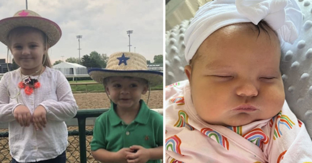 Parents who lost their two children in a tragic way, blessed with ...