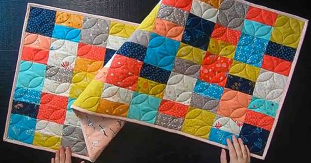 Do-It-Yourself Mini Single Slice Table Runner Tutorial