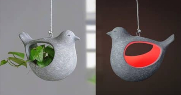 Create A Stunning Hanging Bird Planter With This Easy DIY Tutorial!