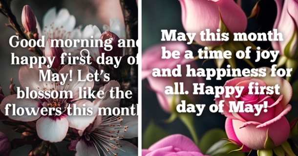 100 Perfect Good Morning, Happy First Day Of May Quotes To Start Your ...