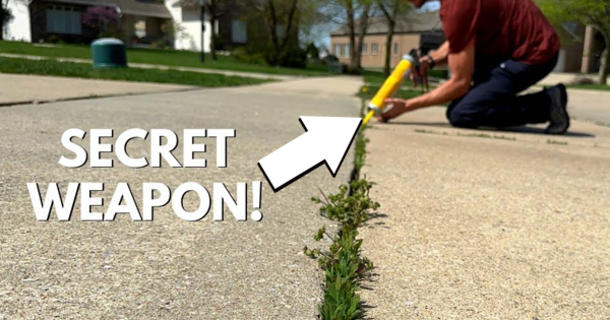 How To Have Weed-Free Driveways And Sidewalks