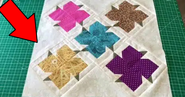 Beautiful Beginner's Patchwork Flower Block Tutorial
