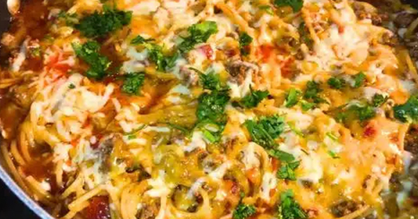 Wonderful DIY 30-Minute Taco Spaghetti Recipe