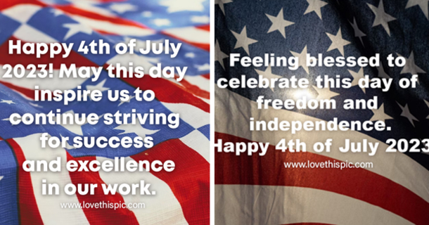 100+ Memorable 4th of July 2023 Quotes, Sayings, Greetings And Wishes