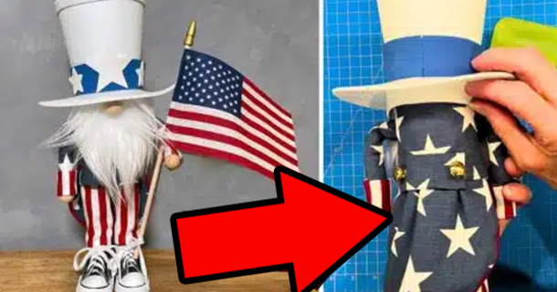 Easy 4th Of July DIY Patriotic Gnome Tutorial (2023)