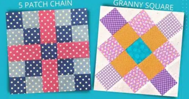 Two Beginner's Easy Jelly Roll Block Patterns (Tutorial)