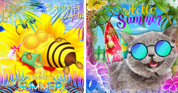 10 Bright & Fun Hello Summer Animated Gifs For 2023