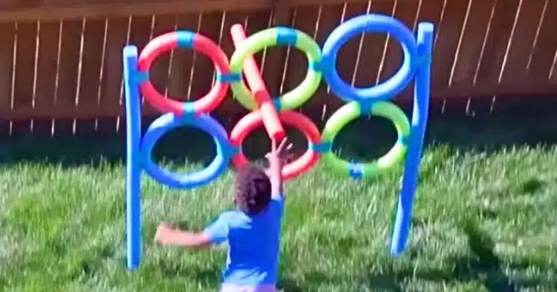Super Fun & Easy Dollar Store DIY Backyard Obstacle Course Tutorial