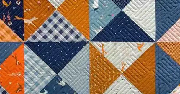 Simple Quarter-Square Triangle Blocks Tutorial