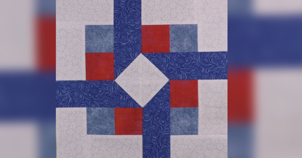 Unique Spokes Quilt Block Tutorial (Using Free Pattern)