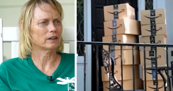 Woman Uses Strange Amazon Packages That Appeared At Her Door To Better ...