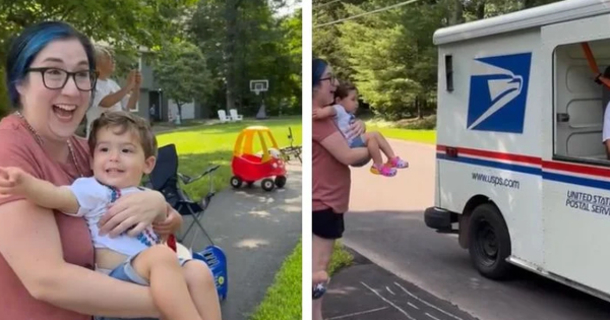 2-Year-Old Gets The Coolest Birthday Surprise From Mailman, Dubs Him ...