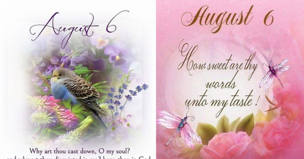 August 6 Quotes, Sayings And Blessings For An Inspiring Day