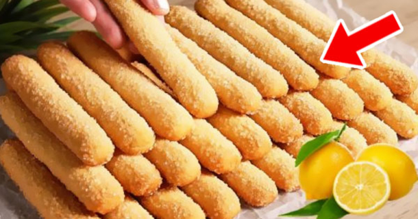 Zesty And Sweet Lemon Stick Cookies DIY (Quick And Easy To Make!)