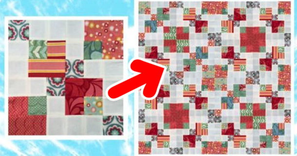 DIY Double Disappearing 9-Patch Block Tutorial