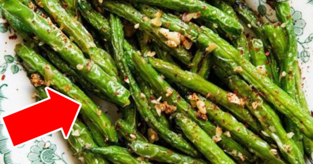 Chinese Restaurant Inspired Garlic Green Beans Recipe
