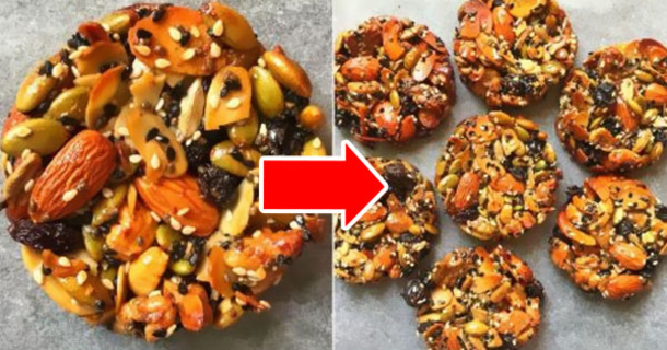 Sugar Free Healthy Mixed Nuts Cookies Recipe (Must Try!)