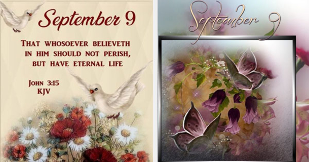 September 9 Blessings For A Joyful Day And Morning