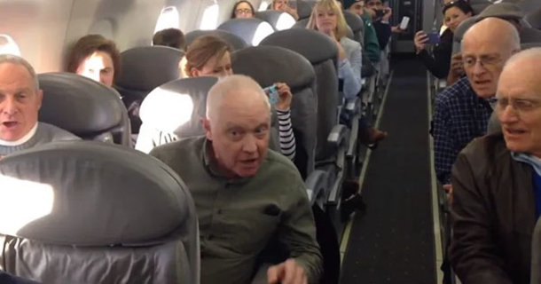 4 Men Bring Smiles To Stranded Passengers When Their Flight Is Delayed ...