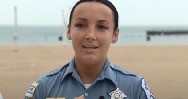 One Police Officer's Heroic Act Saves Woman From Drowning