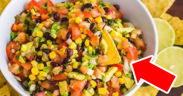 Loaded Homemade Cowboy Caviar Salsa Recipe