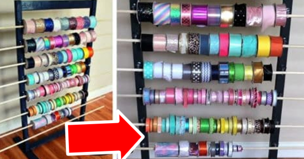 How To Build An Easy DIY Ribbon Organizer