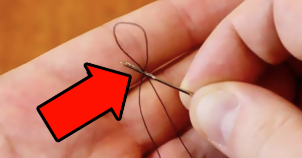 The Best Way To Thread A Needle - Needle Threading Hack