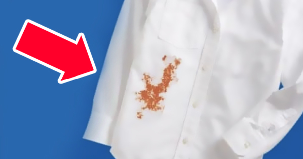 Say Goodbye to Rust Stains on Clothes with This Genius Method