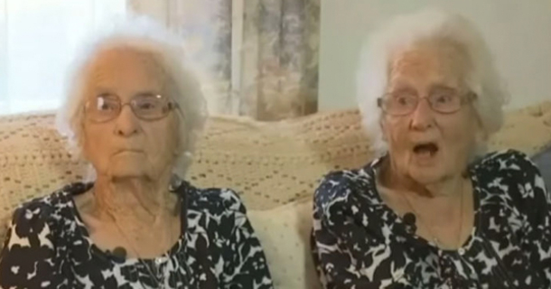 These Elderly Twins Just Turned 100 Years Old Together And How They ...