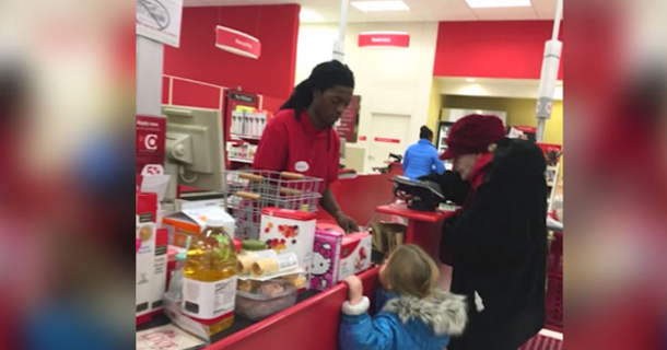 Target Cashier Has No Idea Camera Is Recording Him, Goes Viral Almost ...