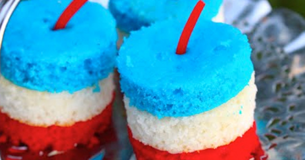 How To Make The Coolest Fire Cracker Cakes To Bring In Independence Day