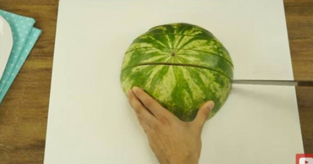 Try This Simple, Mess-Free Way To Cut And Slime Watermelon For The Summer!