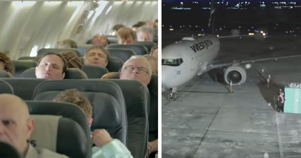 Passengers Fall Asleep On Flight, Shocked When They Wake Up To ...