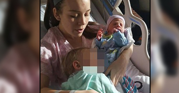 Woman Passes Out With Her Baby Boy. When She Wakes Up, She Looks Down ...