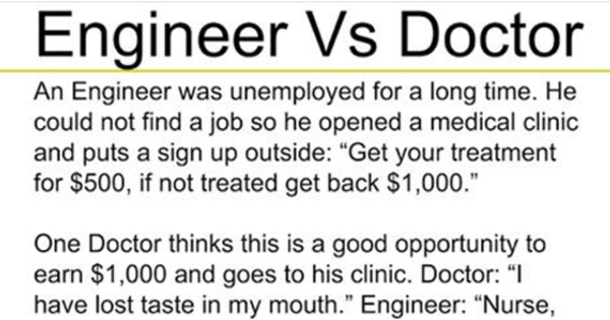 Engineer Vs Doctor - This Will Surely Make You Laugh LOL