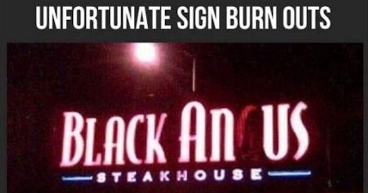 Unfortunate Sign Burn Outs Pictures, Photos, and Images for Facebook ...