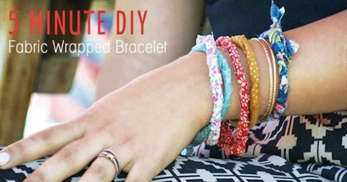 5 Minute DIY Fabric Bracelet Pictures, Photos, and Images for Facebook ...