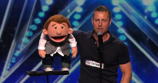 A Ventriloquist & Puppet Get On Stage. Now What They Do Shakes The ...