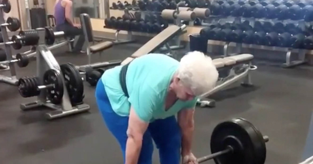 This 78 Year Old Woman Lifts Heavy Weights, This Can Inspire Anyone