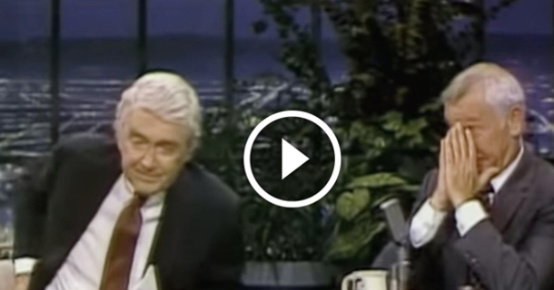 Jimmy Stewart Makes Johnny Carson Cry By Reading Him This. What A ...