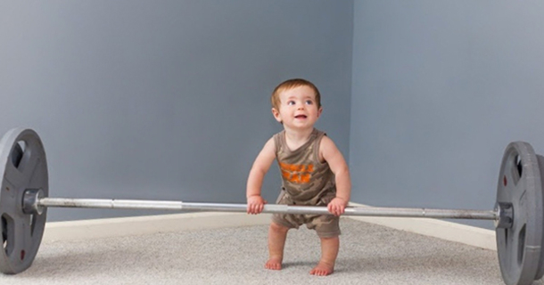 Funny Babies Doing Exercises Compilation Video