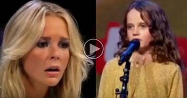 Little Girl Steps Up To The Mic But When She Starts Her Routine The ...